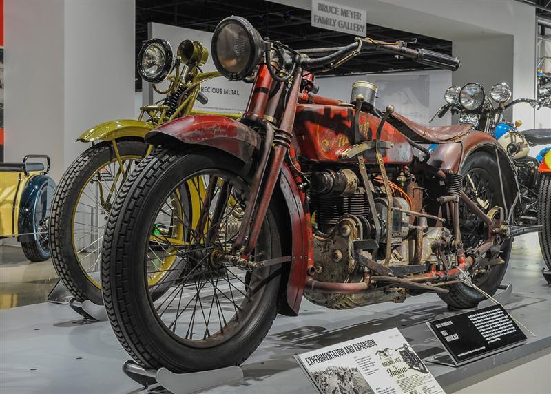 Harley vs. Indian Special Petersen Museum Exhibit — Bikernet.com ...